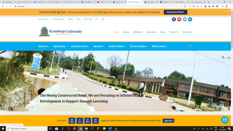 Kyambogo University Launches New Website (www.kyu.ac.ug) - The Official ...