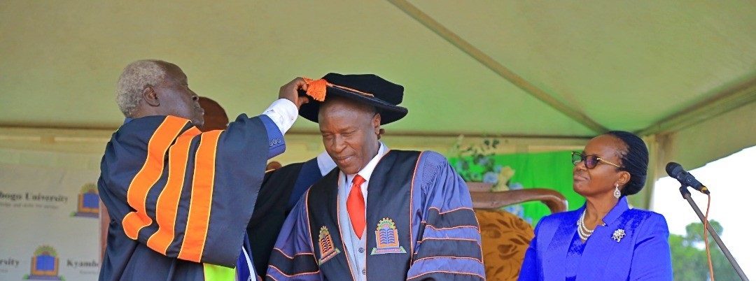 Prof. Eli Katunguka Rwakishaya Installed As the 3rd Vice Chancellor Of ...