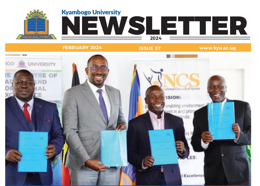 Kyambogo University Newsletter - February 2024 - The Official Kyambogo ...